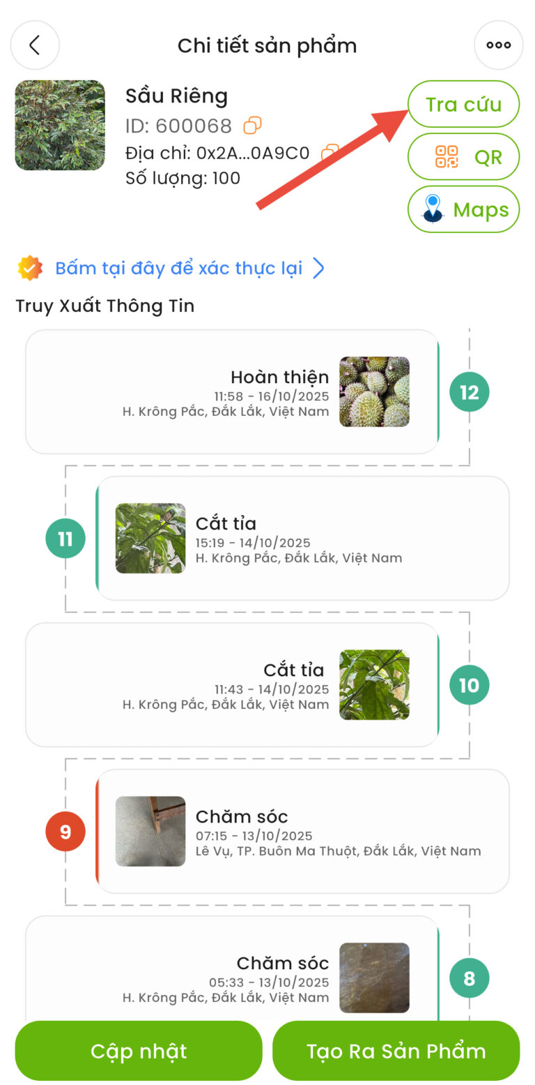 Traceability: Absolute Transparency Guaranteed - VIETNAM OGORI BLOCKCHAIN